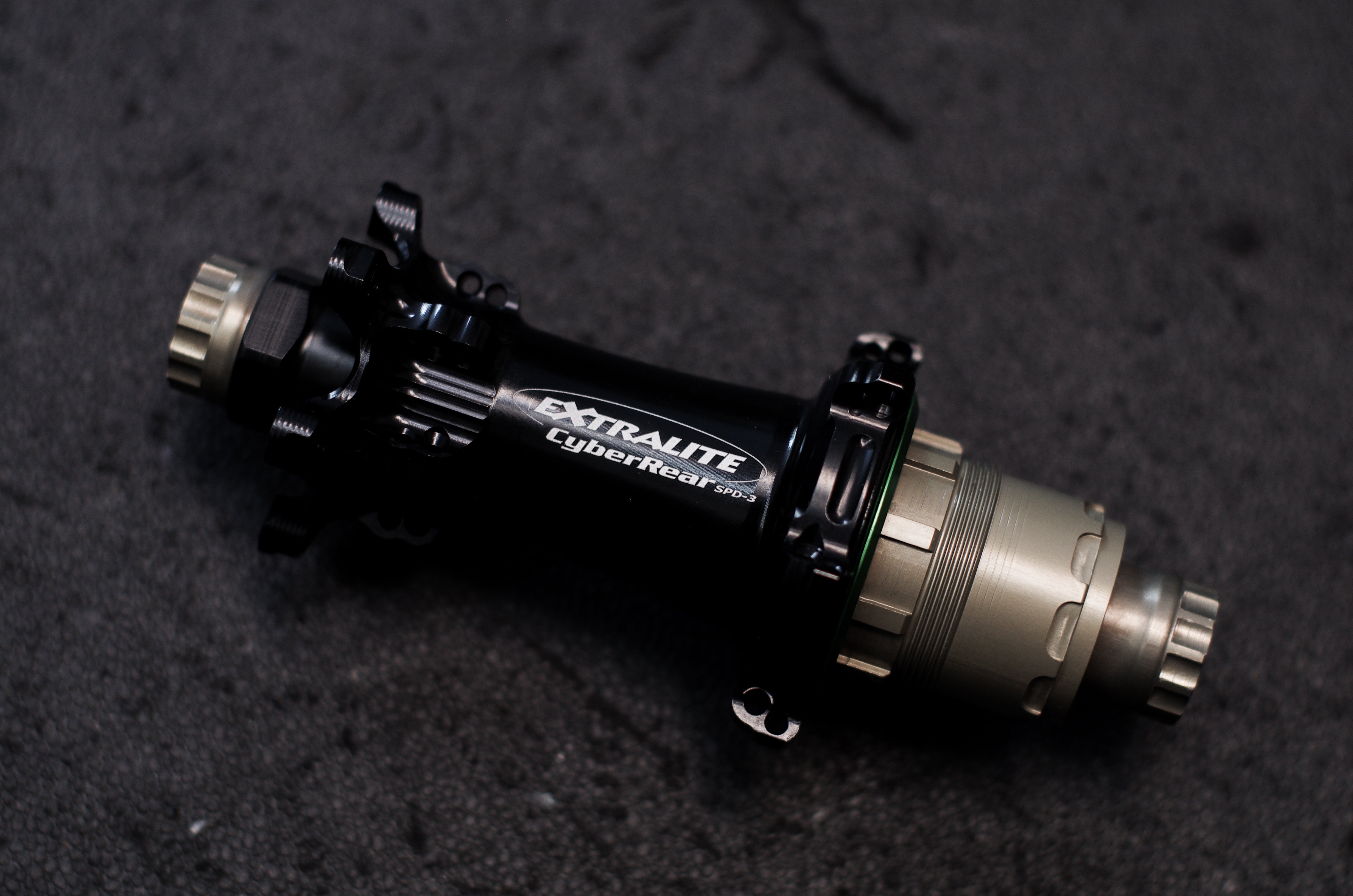Extralite CyberRear SPD-3 Road Hub – BuiltWheels